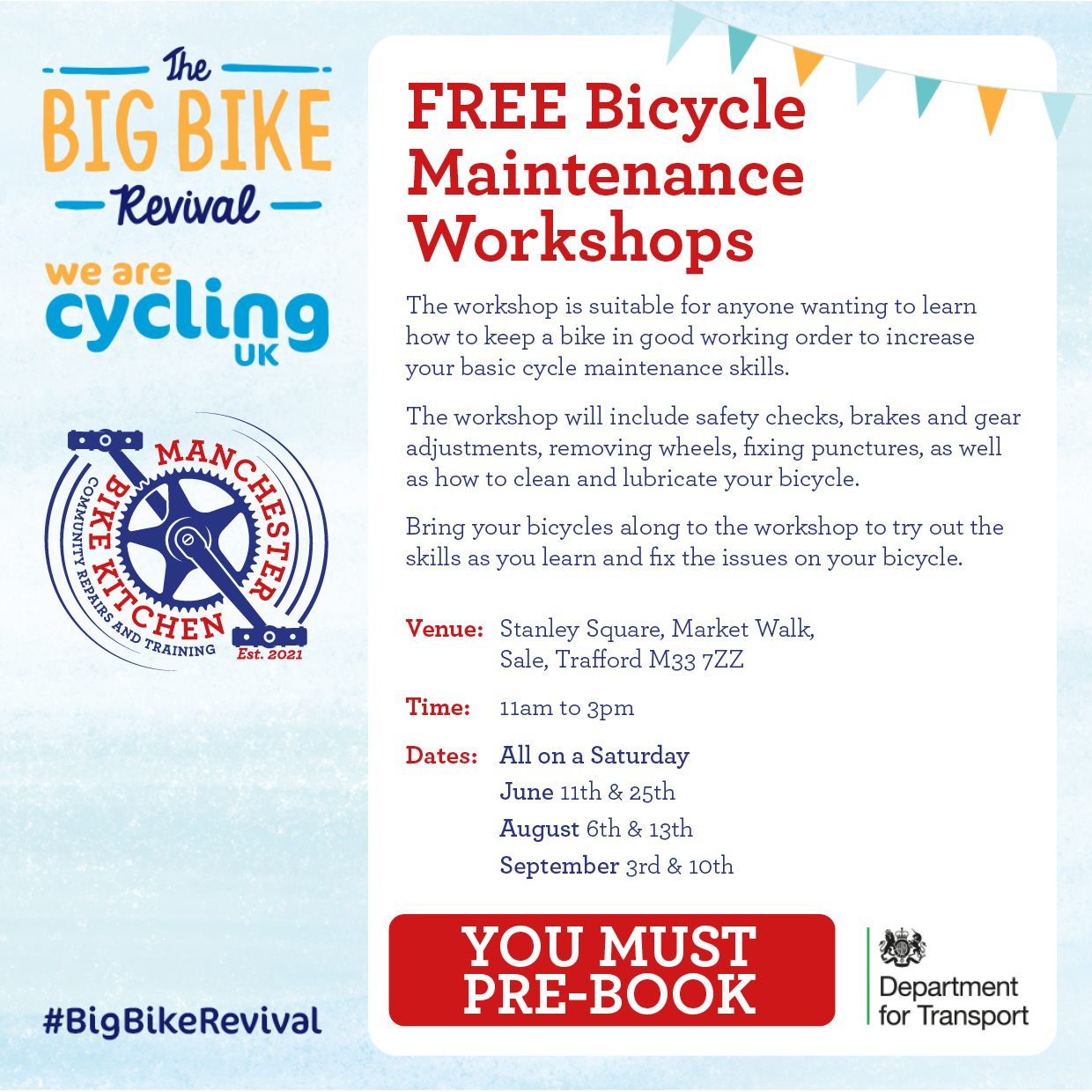 Training Courses | MANCHESTER BIKE KITCHEN